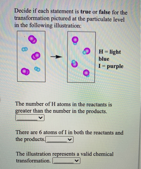 Solved Decide if each statement is true or false for the | Chegg.com