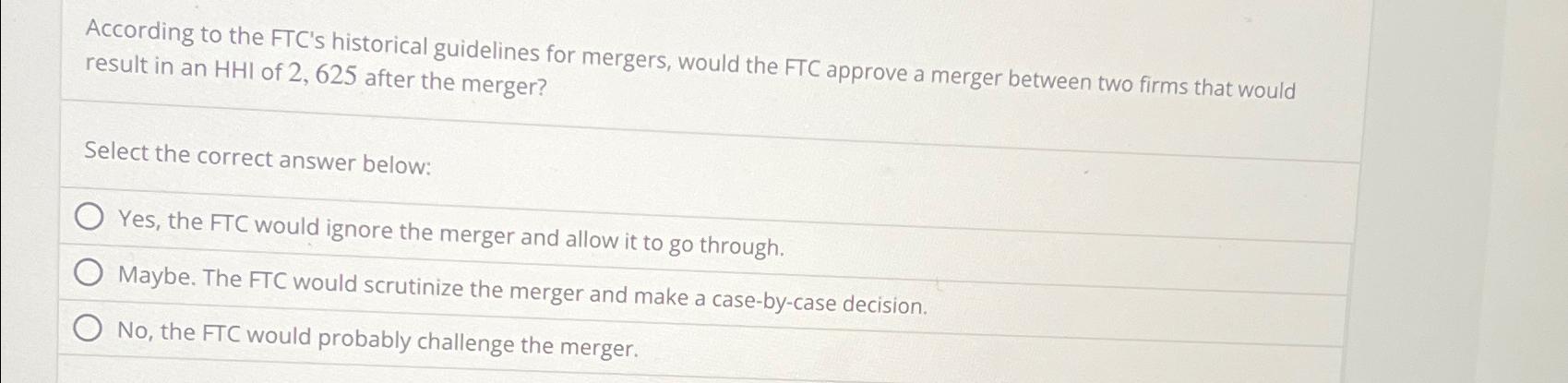 Solved According to the FTC's historical guidelines for | Chegg.com