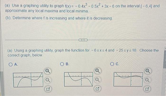 Solved (a) Use a graphing utility to graph | Chegg.com
