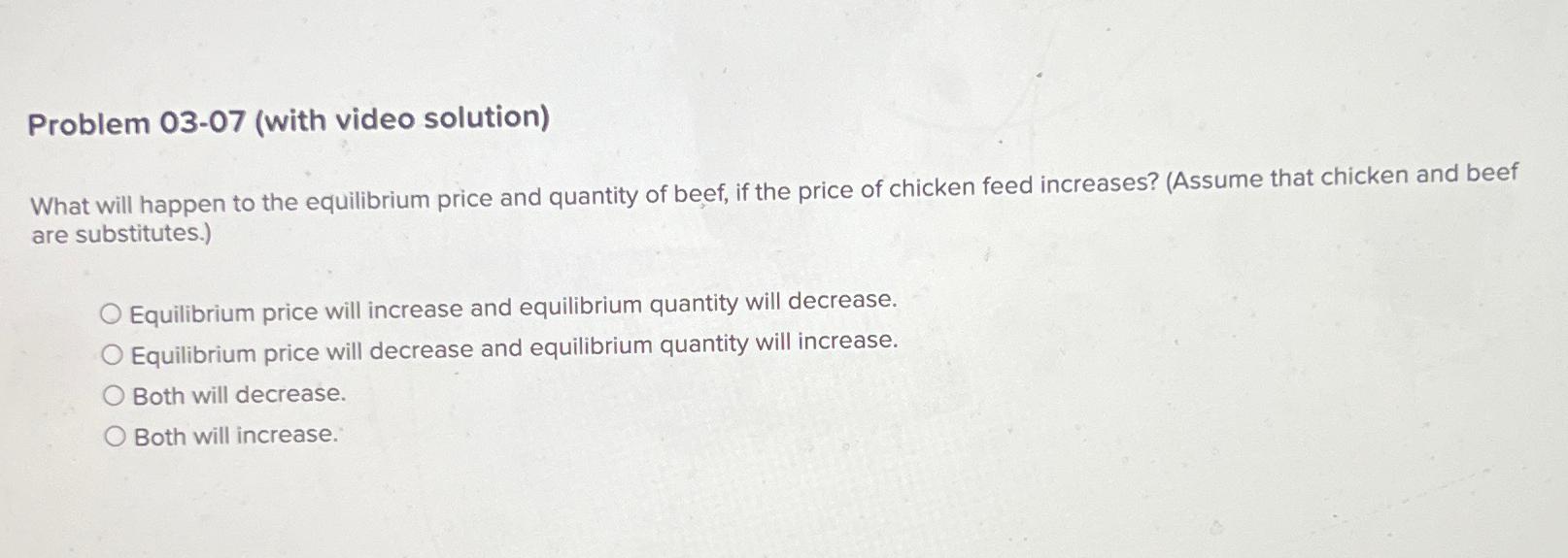 Solved Problem 03-07 (with video solution)What will happen | Chegg.com