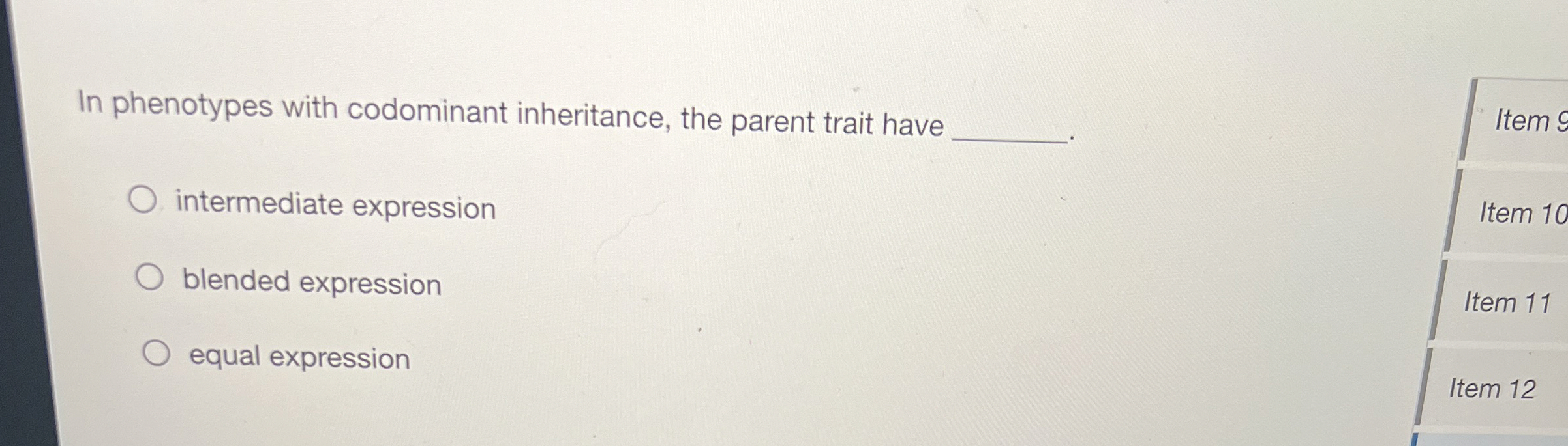 Solved In phenotypes with codominant inheritance, the parent | Chegg.com