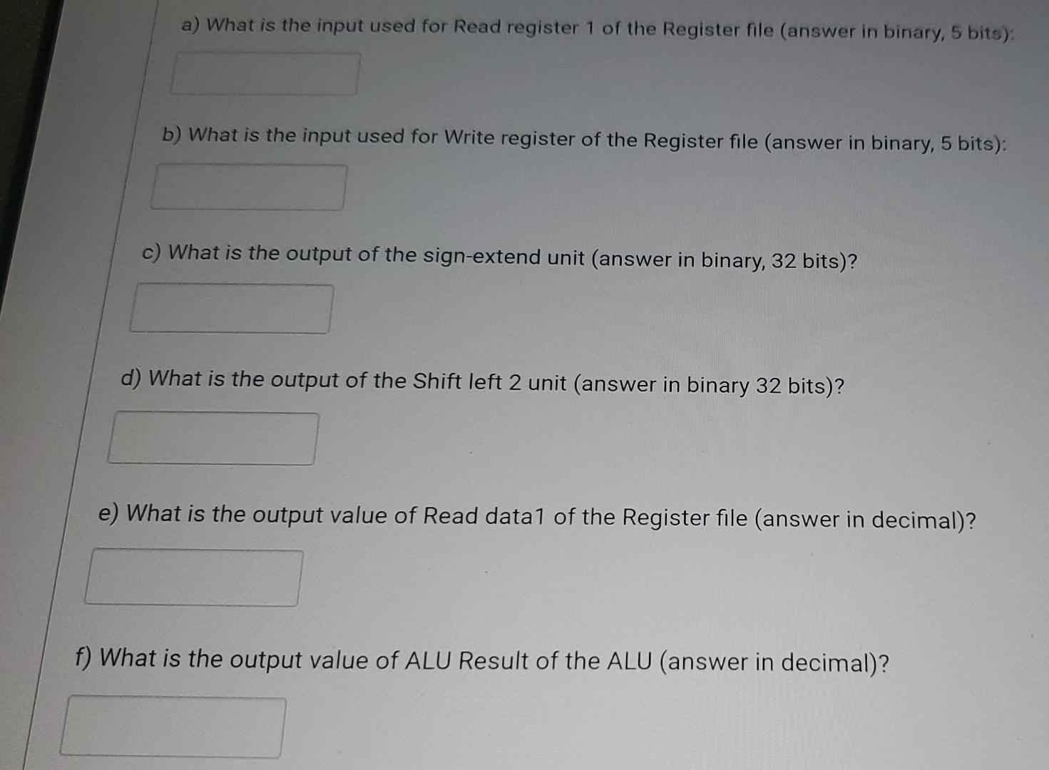 Solved Consider the single cycle datapath discussed in | Chegg.com