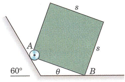 Solved The homogenous square body is positioned as shown. If | Chegg.com