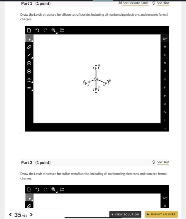 Silicon Tetrafluoride Lewis Structure