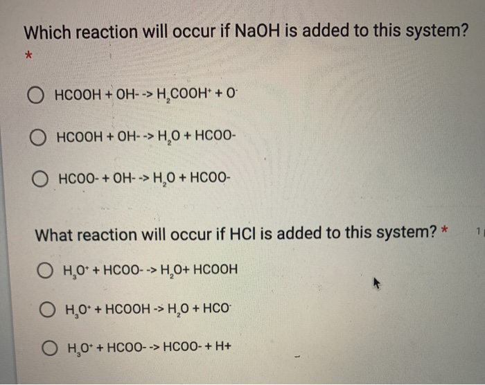 Solved The role of HCOOH in this buffer is best described | Chegg.com