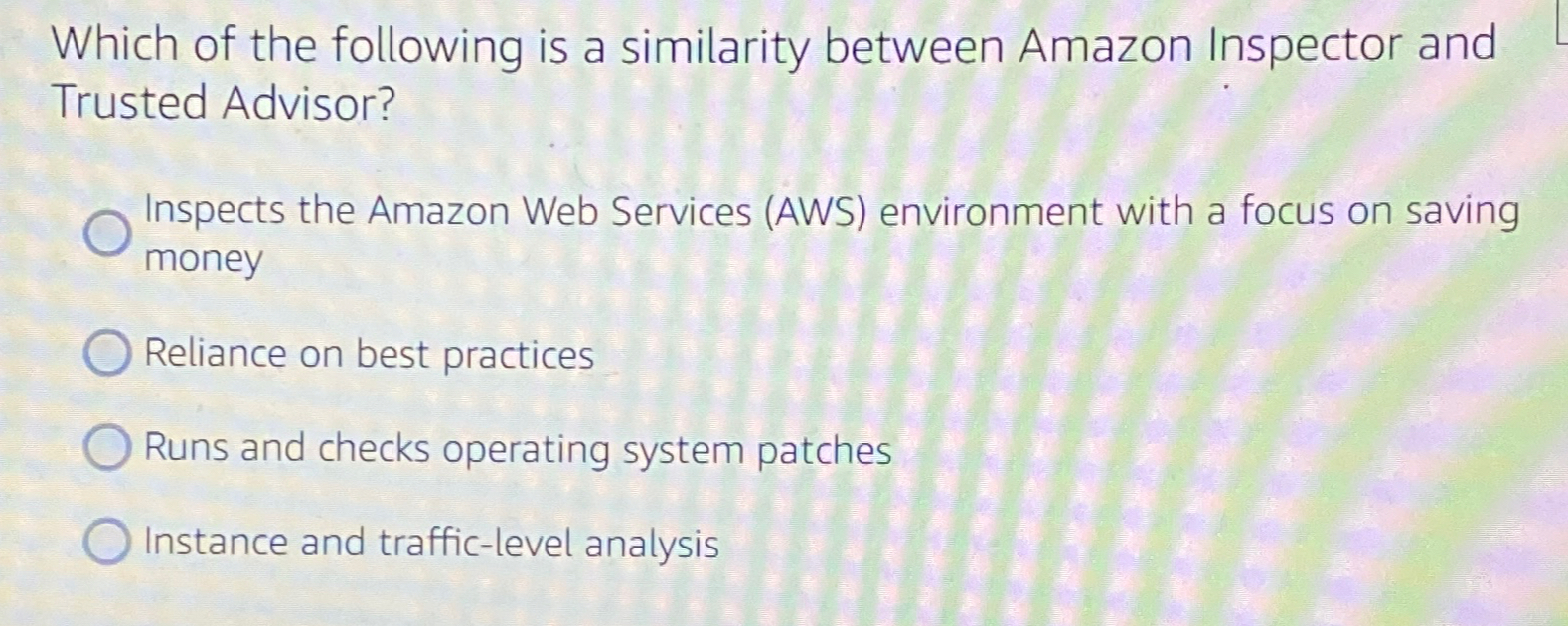 Solved Which of the following is a similarity between Amazon | Chegg.com