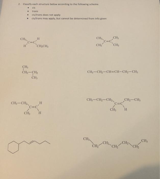 Solved Worksheets Identifying Isomers 1 For each pair of | Chegg.com