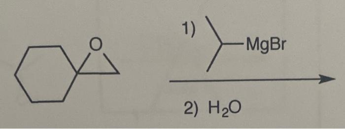 Solved 1) MgBr 2) H2O | Chegg.com