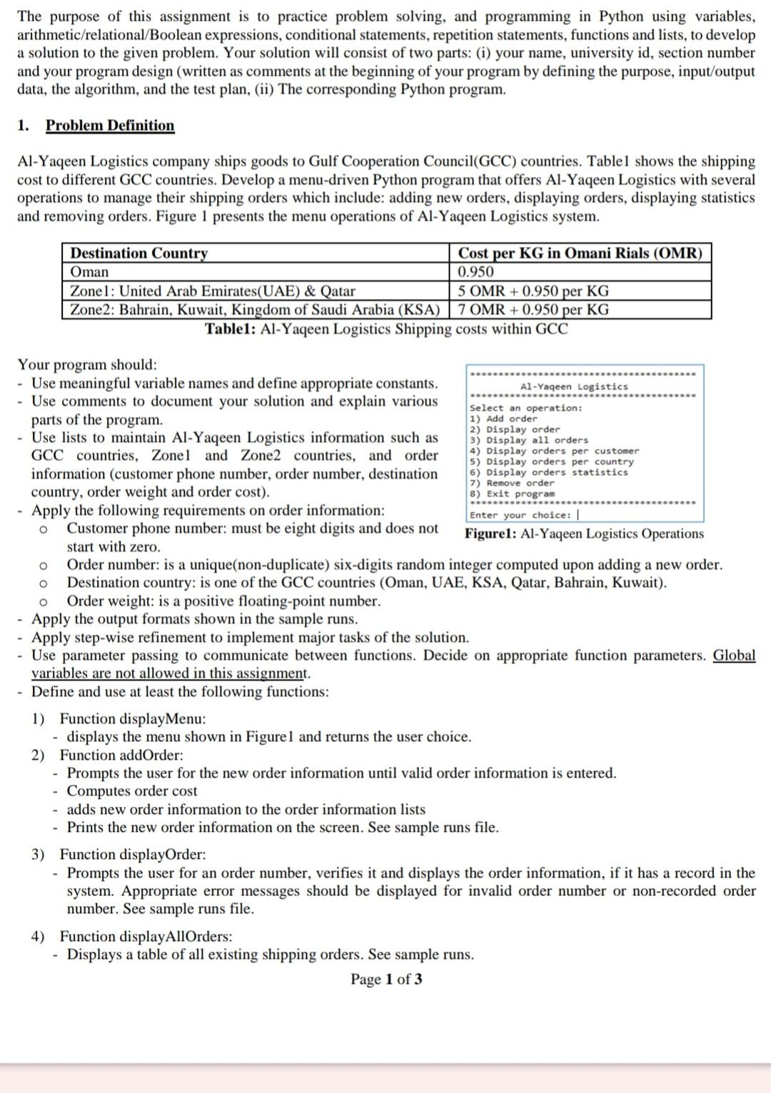 Solved The purpose of this assignment is to practice problem | Chegg.com