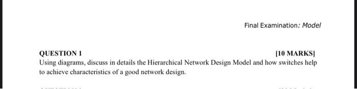 Solved QUESTION 1 [10 MARKS] Using diagrams, discuss in | Chegg.com