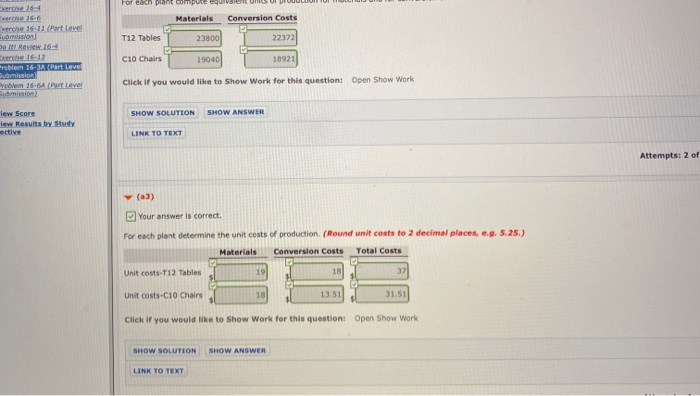 Solved Problem 16-JA (Part Level Submission) Thakin | Chegg.com