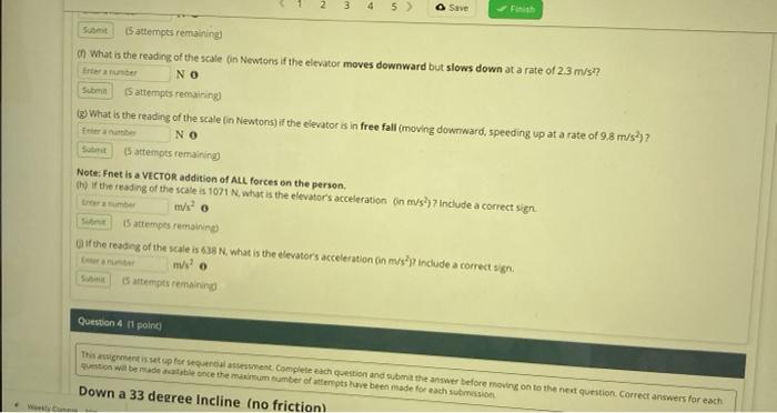 Solved Apparent Weight - Scale in Elevator As shown in the | Chegg.com