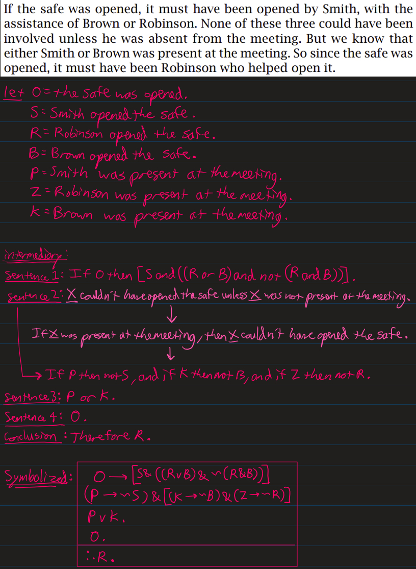 Solved Does the symbolization of this argument effectively | Chegg.com