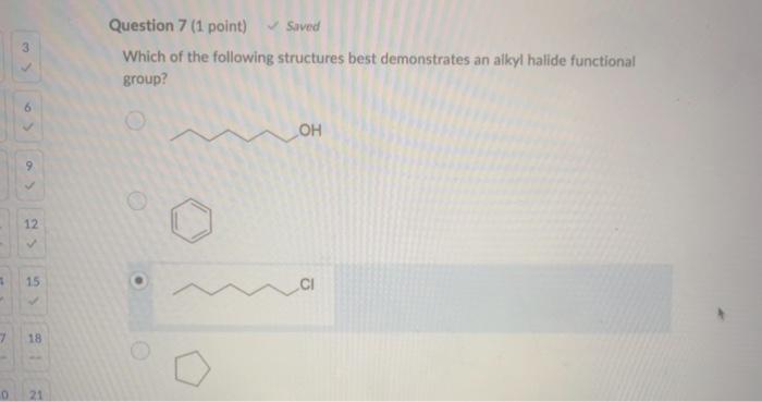 Solved Which of the following structures best demonstrates | Chegg.com