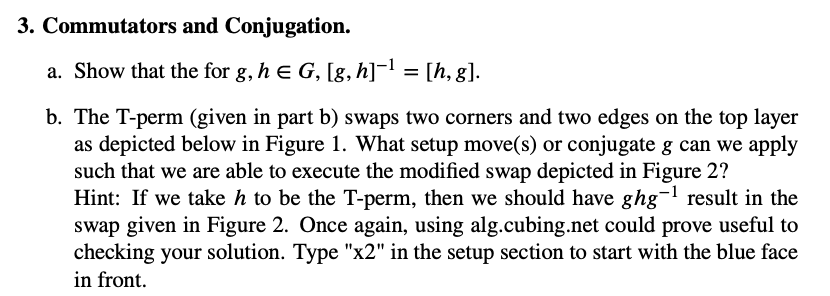 Solved Parity.Commutators and Conjugation.a. ﻿Show that the | Chegg.com