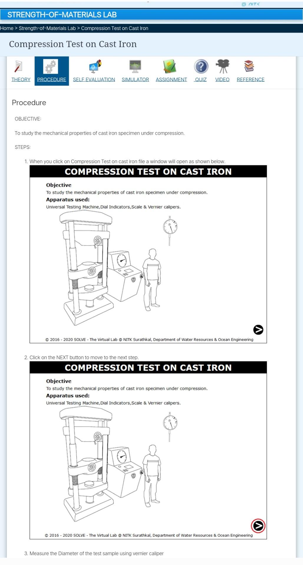 tensile test on cast iron lab report with the | Chegg.com