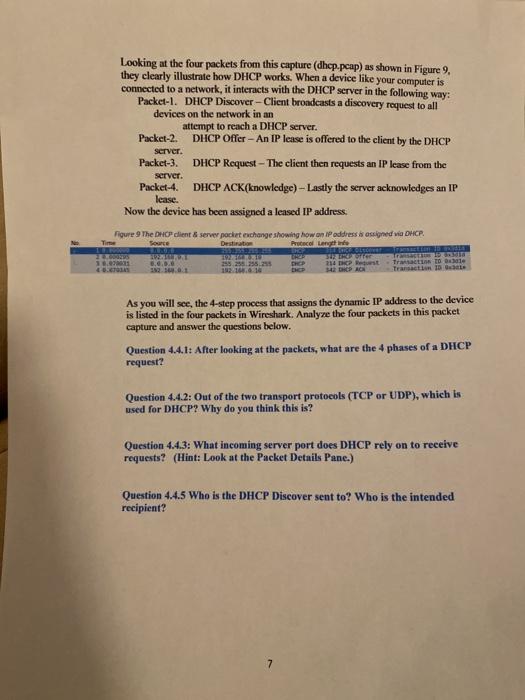 Wireshark Assignment 1. Overview Wireshark is an open | Chegg.com
