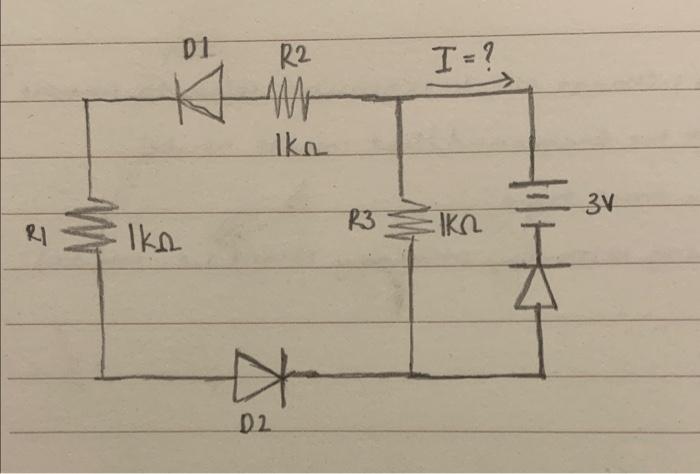 Solved In this circuit, all resistors are 1k. Please | Chegg.com