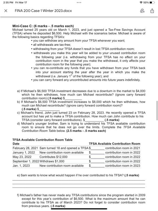 Section I: Five (5) Multiple-Choice Questions (5 | Chegg.com