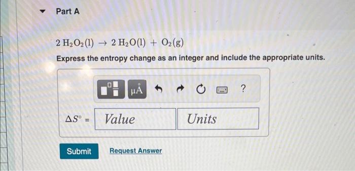 Solved Use the standard molar entropies in the table to | Chegg.com