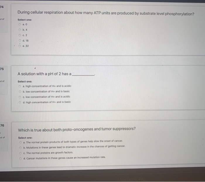 Solved During cellular respiration about how many ATP units | Chegg.com