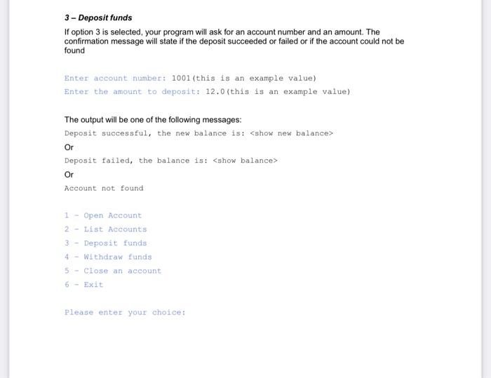 Solved Banking Case Study You are to design a simple banking | Chegg.com
