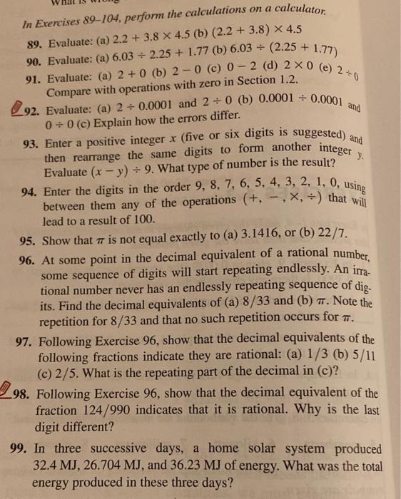 Solved In Exercises 59-64, determine which of the pair of | Chegg.com