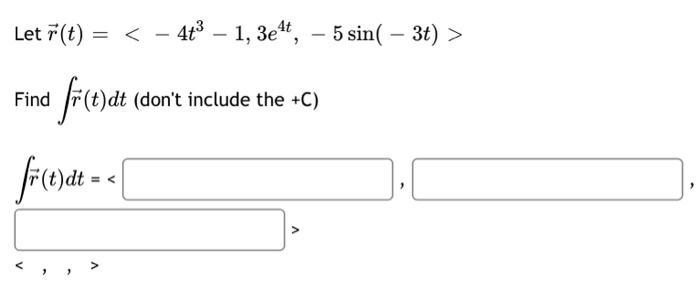 Solved Let r(t)= a. Determine the | Chegg.com