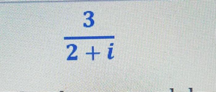 Solved 2i3(6i)32+i3 | Chegg.com
