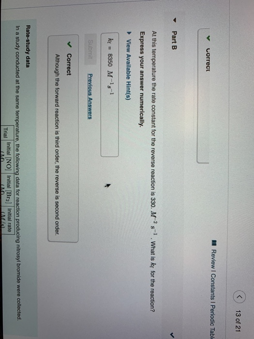 Solved Formation of nitrosyl bromide Nitrosyl bromide, NOBr, | Chegg.com