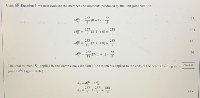 Solved Please use the general stiffness methods of Chapter | Chegg.com