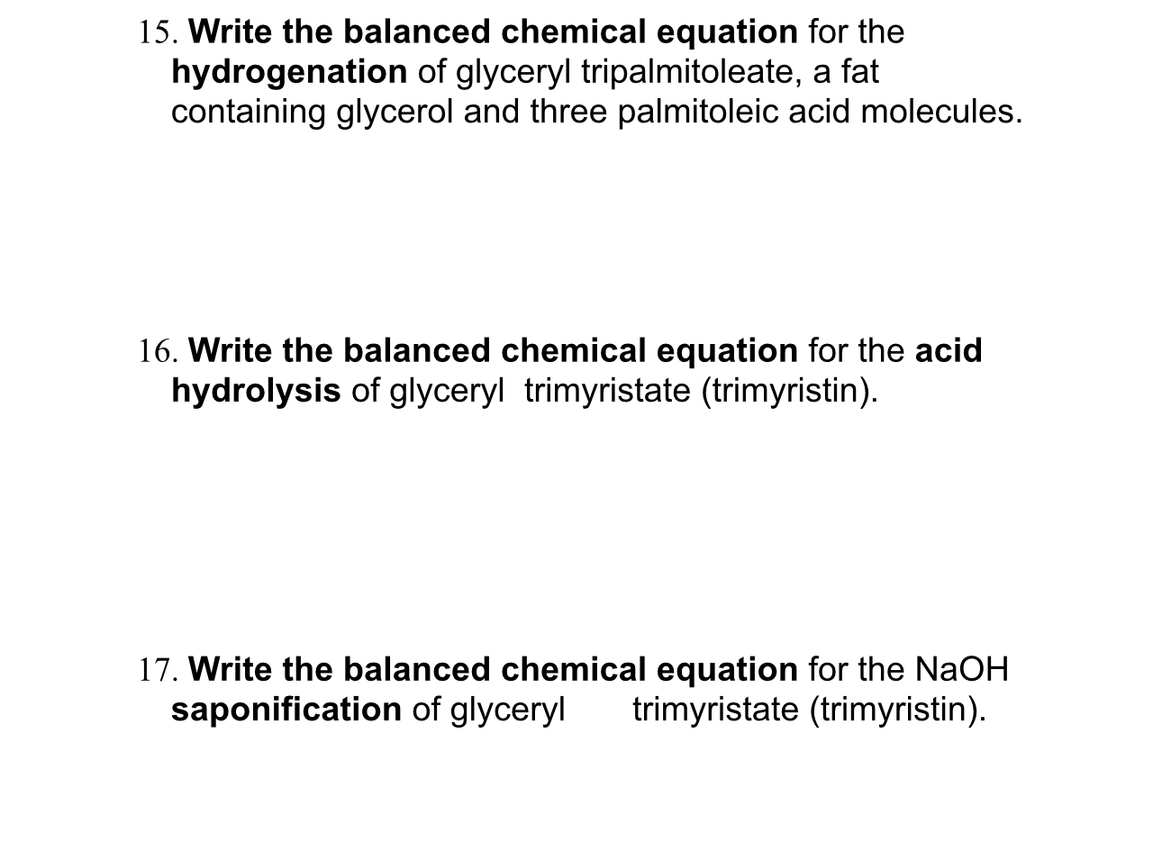Solved Write the balanced chemical equation for the | Chegg.com
