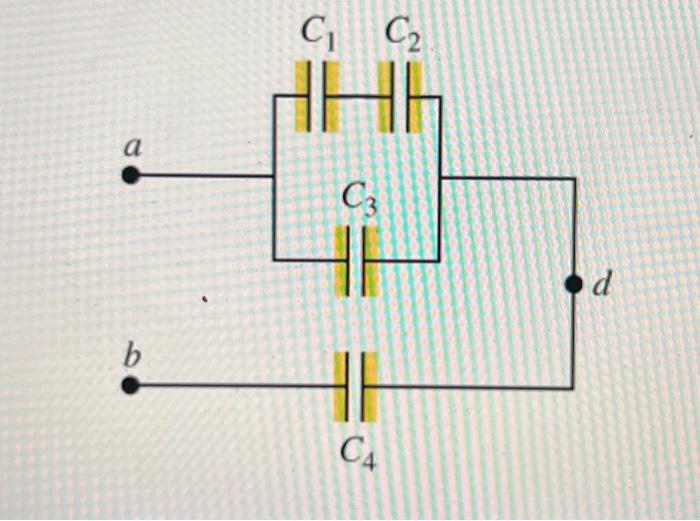 Solved in the figure (Eigure 1), C1=C5=9.0μP and C2=C3=C4= | Chegg.com