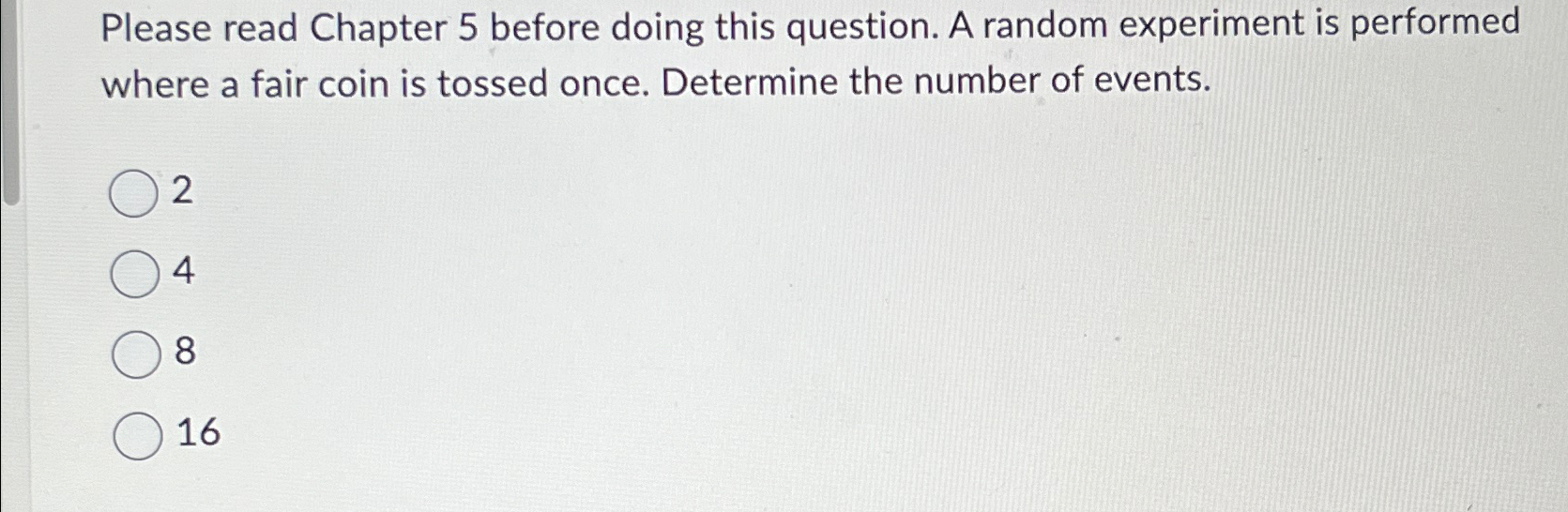 Solved A random experiment is performed where a fair coin is | Chegg.com