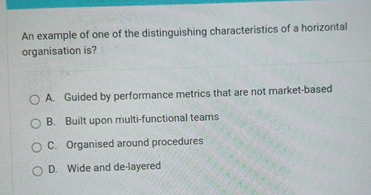 Solved An example of one of the distinguishing | Chegg.com