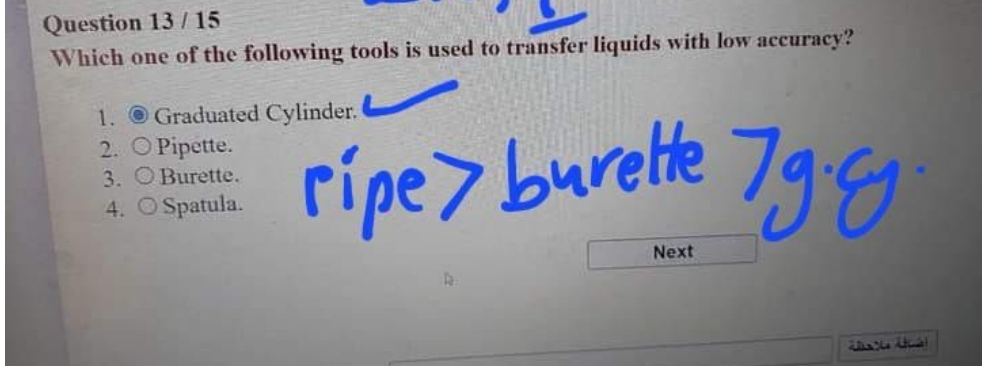 Solved Question 1315Which one of the following tools is used | Chegg.com