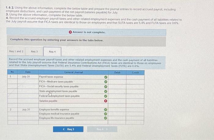 Solved Exercise 9-10 (Algo) Recording payroll LO P2, P3 The | Chegg.com Solved Exercise 9-10 (Algo) Recording payroll LO P2, P3 The | Chegg.com