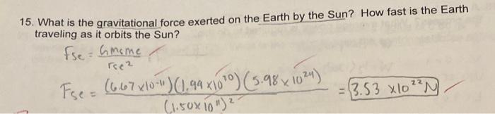 Solved What is the formula to find how fast the Earth | Chegg.com