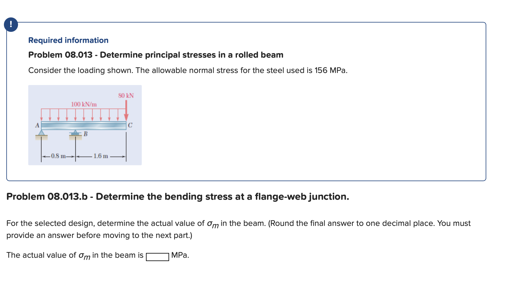 Solved Required informationProblem 08.013 - ﻿Determine | Chegg.com