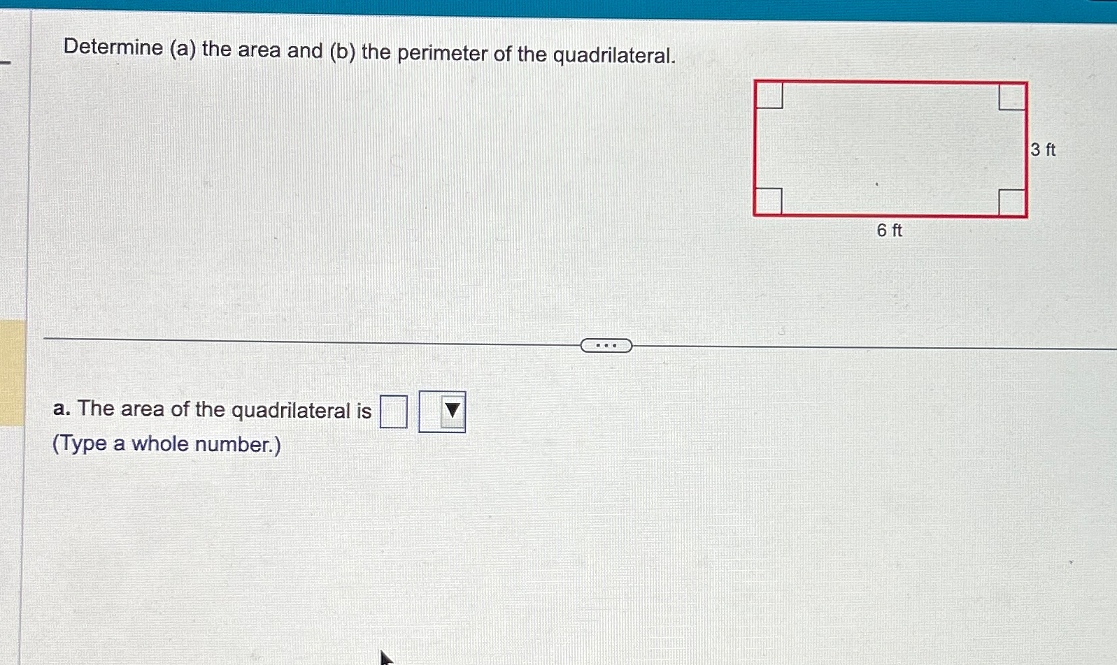 Solved Determine (a) ﻿the area and (b) ﻿the perimeter of the | Chegg.com