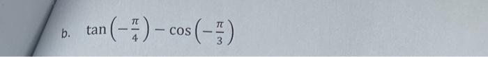 Solved Q6. Use even and odd properties of the trigonometric | Chegg.com