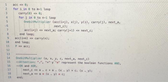 Solved 2. Let us continue with the algorithm of figure 1 in | Chegg.com