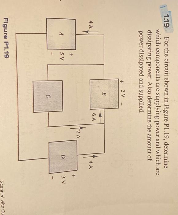 Solved Section 1.4: Power and the Passive Sign Convention | Chegg.com