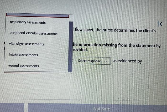 Solved 0800 A 61-year-old female client is 72 hours | Chegg.com