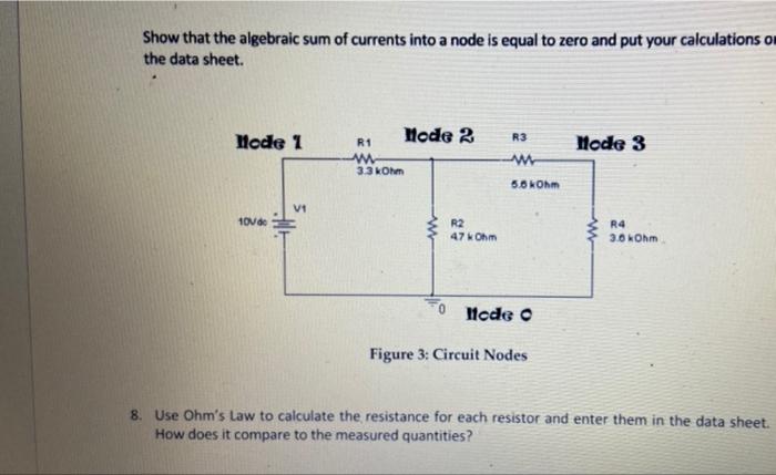 Solved find current and voltage acrros each resistor using | Chegg.com