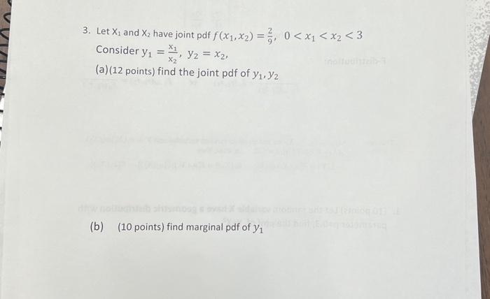 Solved 3. Let X1 and X2 have joint pdf f(x1,x2)=92,0 | Chegg.com