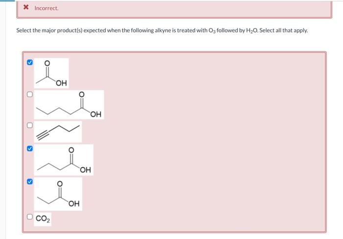 Select the major product(s) expected when the | Chegg.com