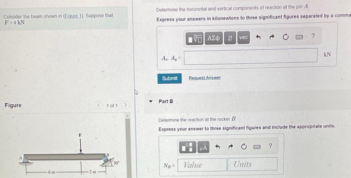 [Solved]: Determine the horizontal and vertical components