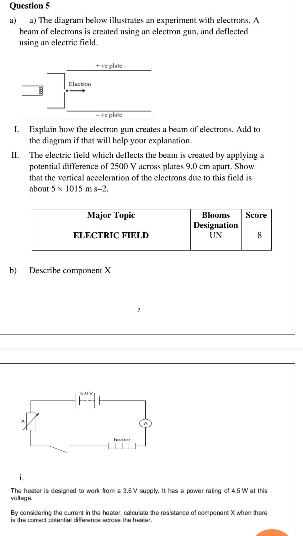 Solved a) a) The diagram below illustrates an experiment | Chegg.com