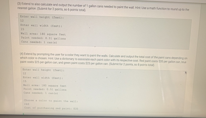 Solved (3) Extend to also calculate and output the number of | Chegg.com